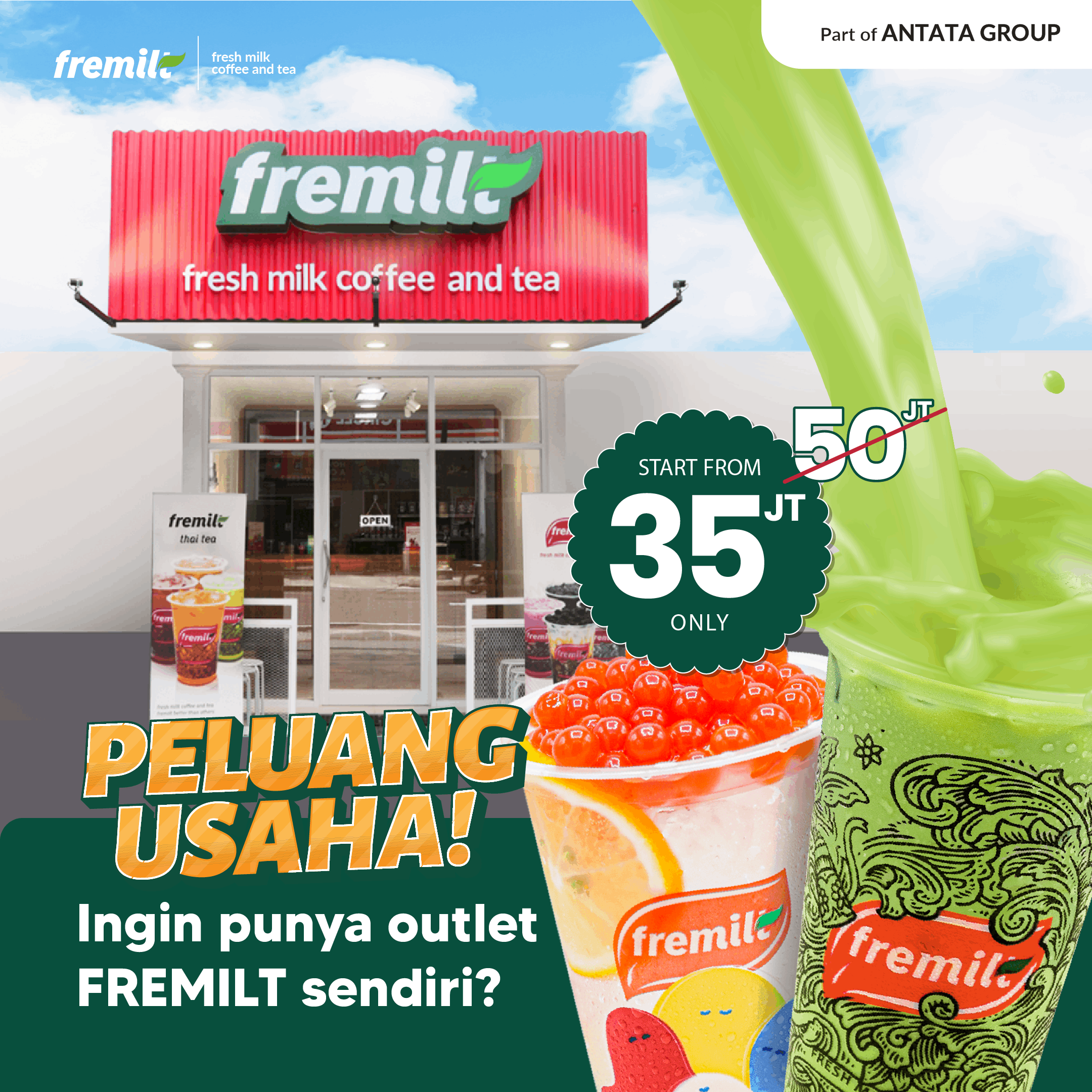 Kemitraan - Fremilt Thai Tea